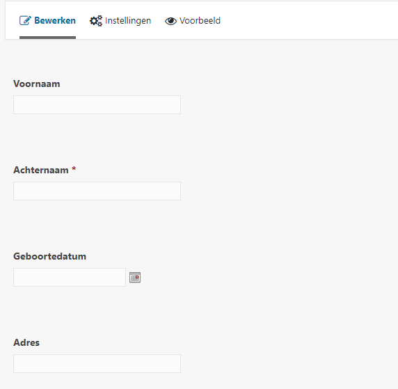 Formulieren maken en beheren – Praktijkinfo – Uw Zorg Online